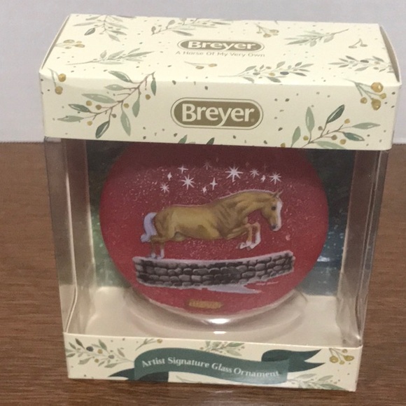 Breyer | Holiday | Breyer 22 Artist Signature Glass Ornament | Poshmark